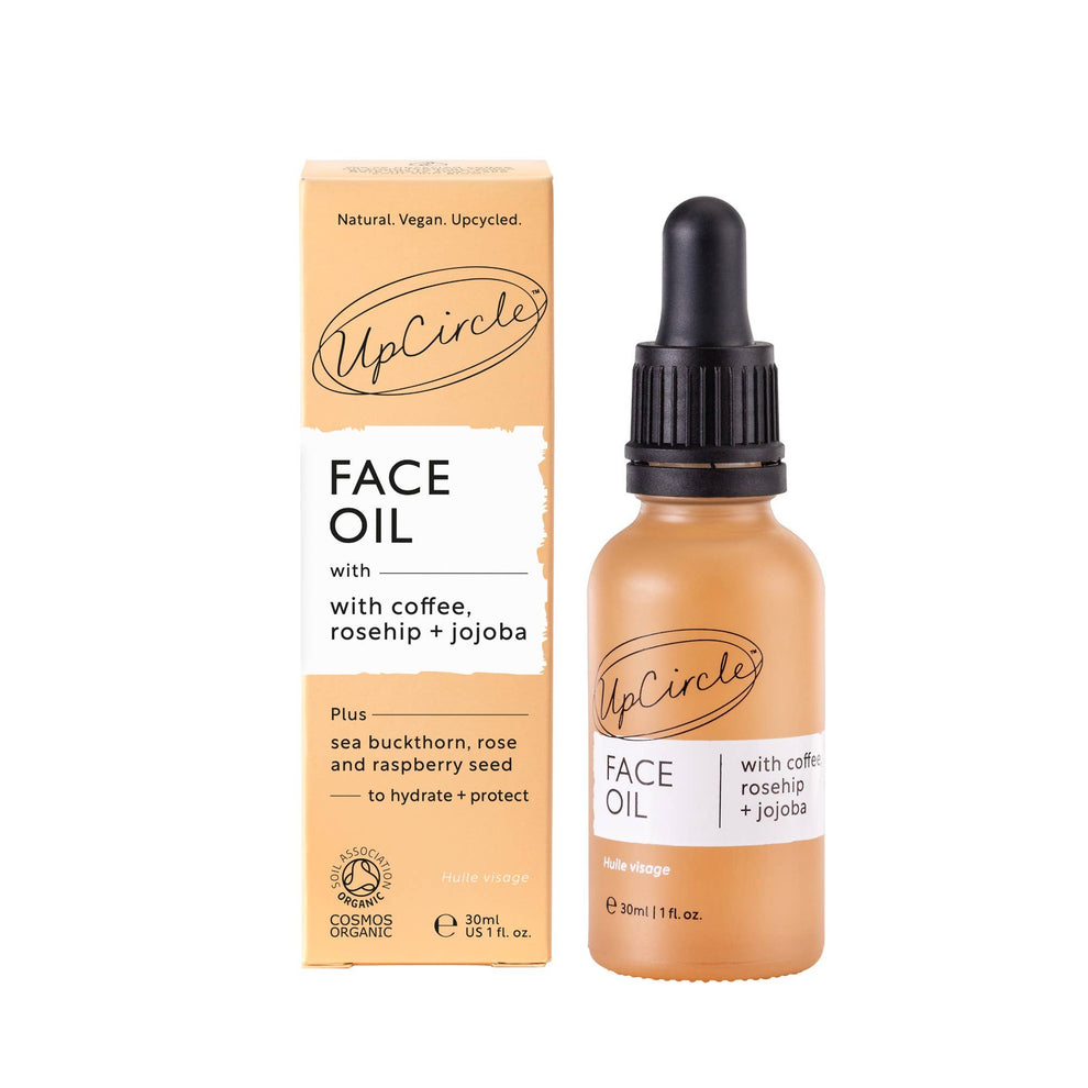 UpCircle Coffee + Rosehip Face Oil | Collagen Boosting | Vegan